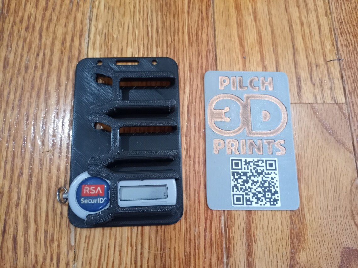 Triple RSA Securid Carry Card - Etsy