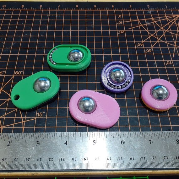 3D Printed Fidget Roller Stress Toy single and Dual Color - Etsy