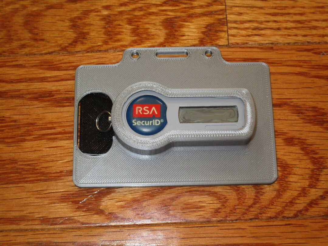 3D Printed Landscape RSA Secureid 1-3 Badge Holder multi - Etsy