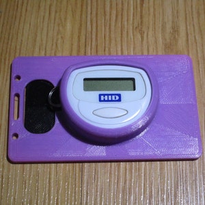 3D Printed HID Activid Mini Token (1-3) Badge Holder (custom Options ...