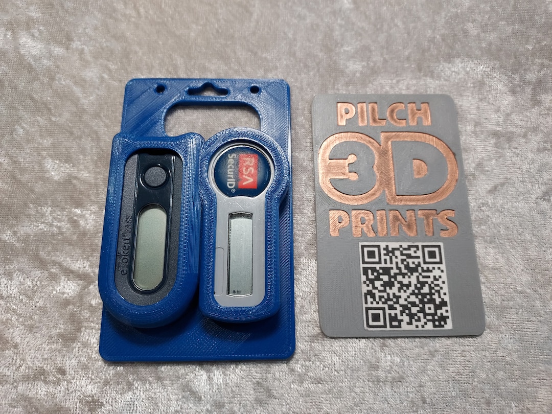 Combination Safenet Etoken Pass and RSA Securid (1-3) Badge Holder ...