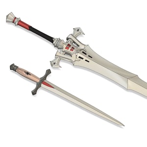 Clive's Invictus & Side Sword FF16 3d Printed Kit - Etsy