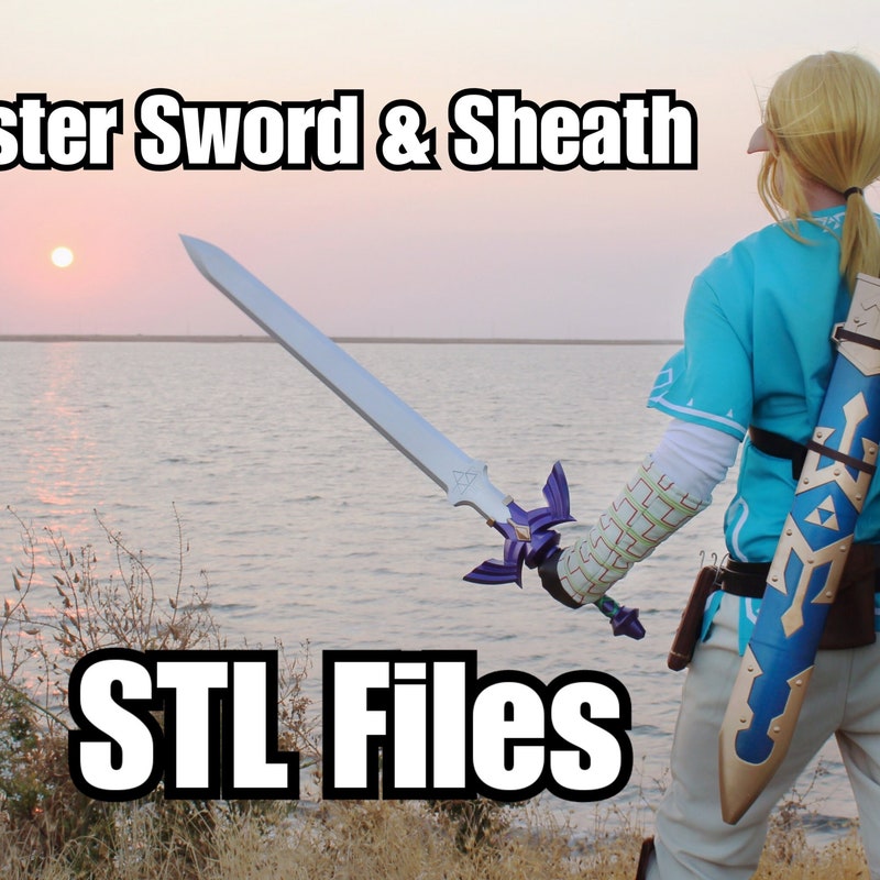 3d Master Sword Model - Etsy