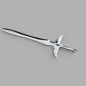 3D Files - Yasha Holy Avenger 3D Printed Sword - Etsy