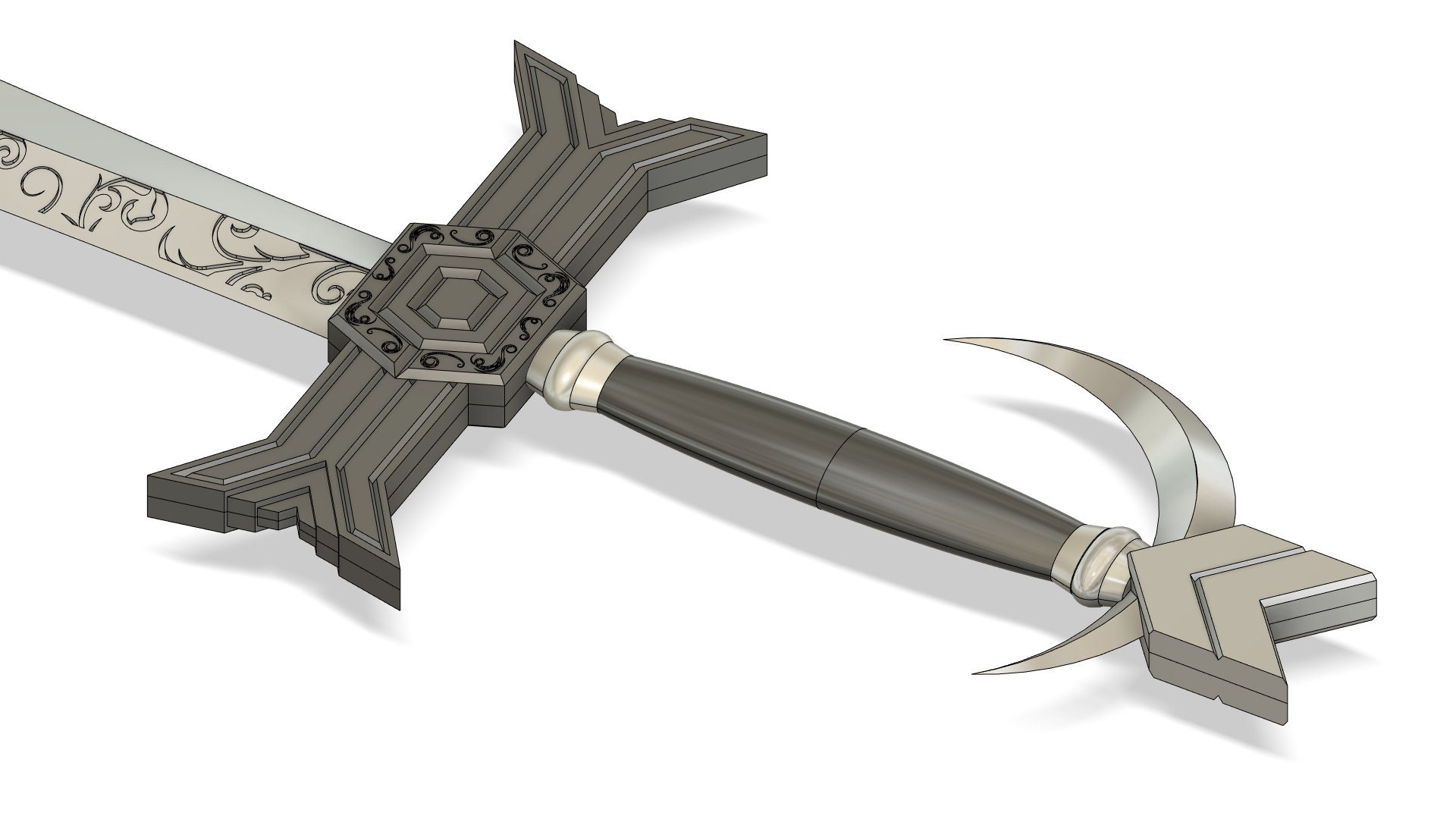 Mollymauk Blood Hunter Scimitar Pair 3D Printed Sword Kit - Etsy