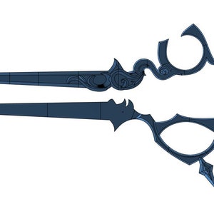 Gwen's Scissors 77" 3d Printed Kit - Etsy