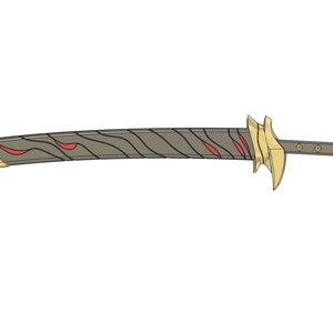 Dual Yone Swords 3d Printed Kit From League of Legends - Etsy