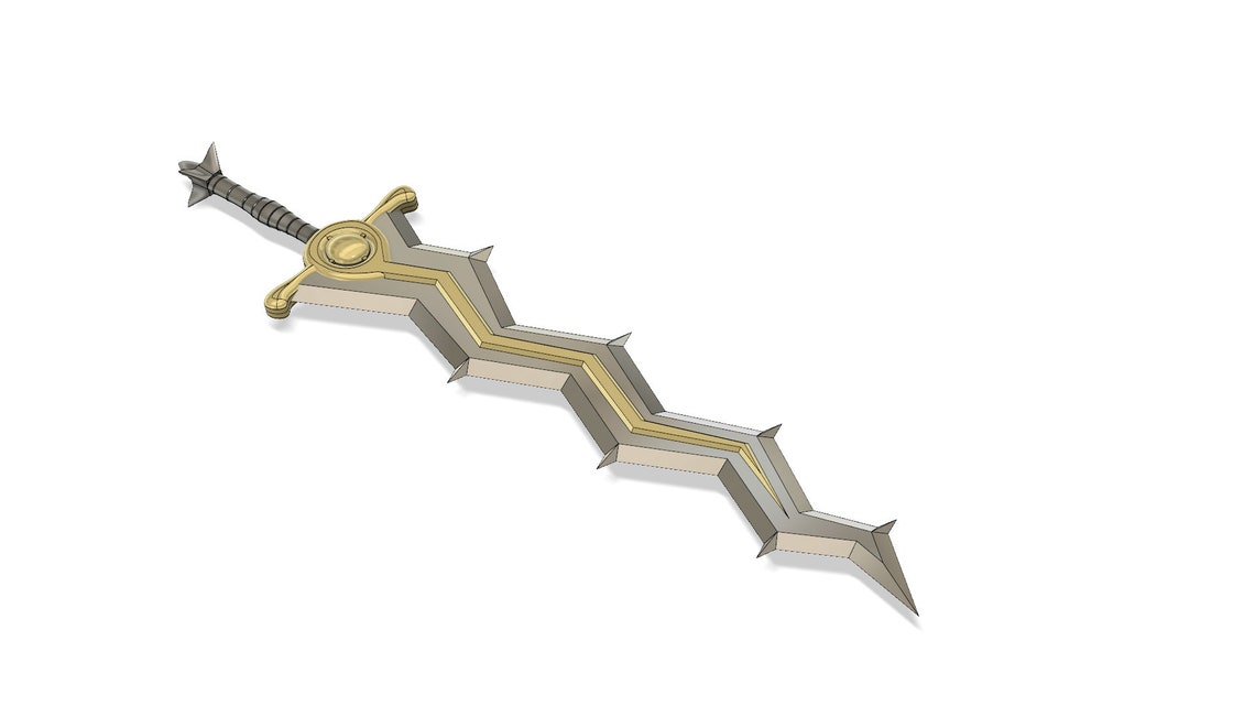 Robin Levin Sword 3D Printed Kit From Fire Emblem - Etsy