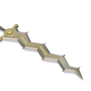 Robin Levin Sword 3D Printed Kit From Fire Emblem - Etsy