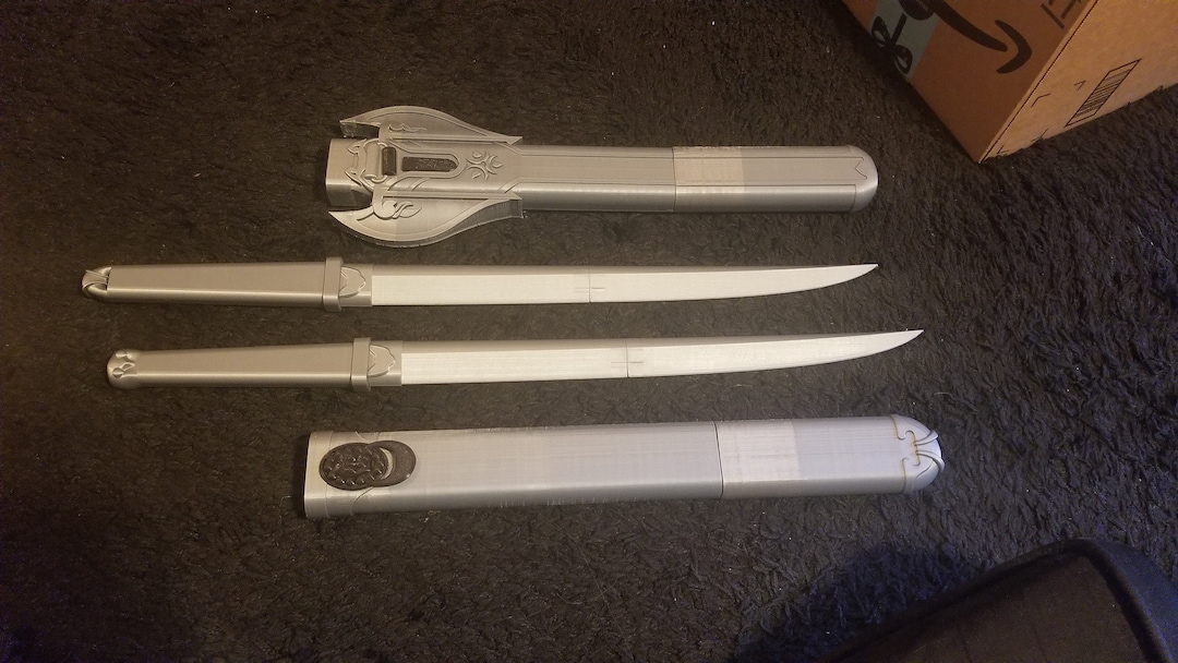 Taki Daggers 3d Printed Kit Soul Calibur - Etsy