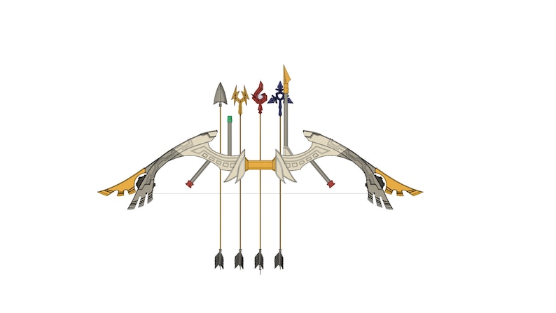 Revali Great Eagle Bow & Arrows Kit from Breath of the Wild | Etsy