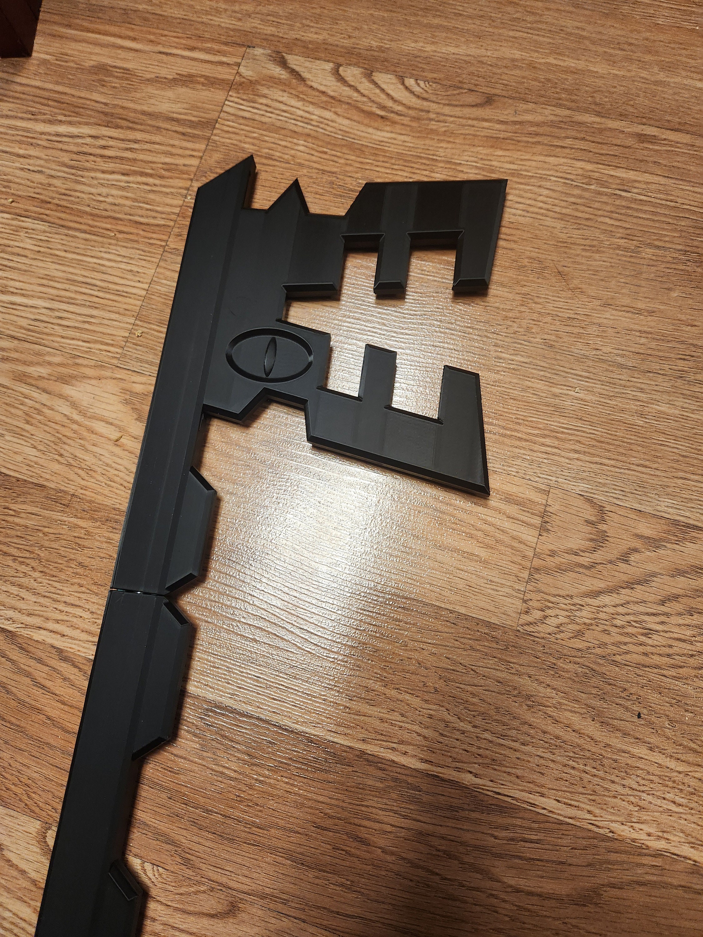 Lucifer Morningstar's Keyblade Hazbin Hotel Cosplay - Etsy