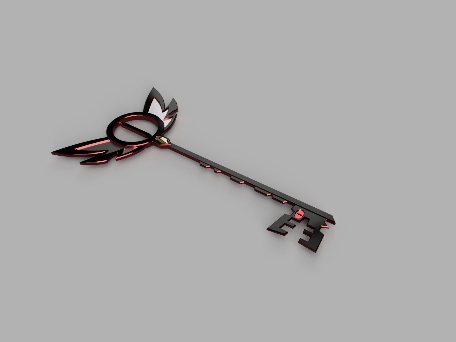 Lucifer Morningstar's Keyblade Hazbin Hotel Cosplay - Etsy