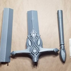 Alm Royal Sword 3D Printed Kit From Fire Emblem - Etsy