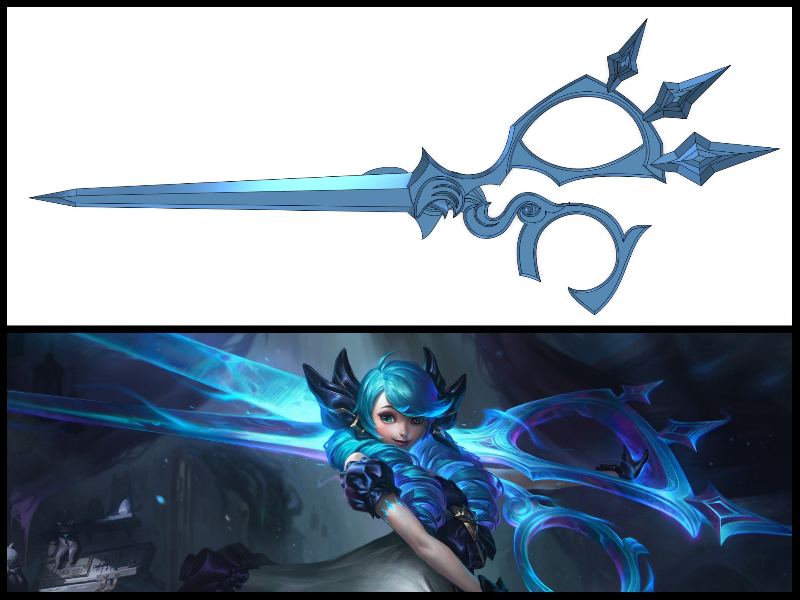 Gwen's Scissors 77 3d Printed Kit - Etsy