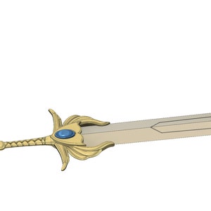 She-ra and the Princesses of Power 3D Printed Sword Kit - Etsy