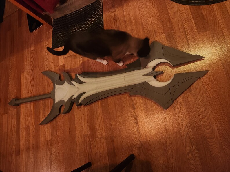 Aatrox Sword 72" 3d Printed Kit - Etsy