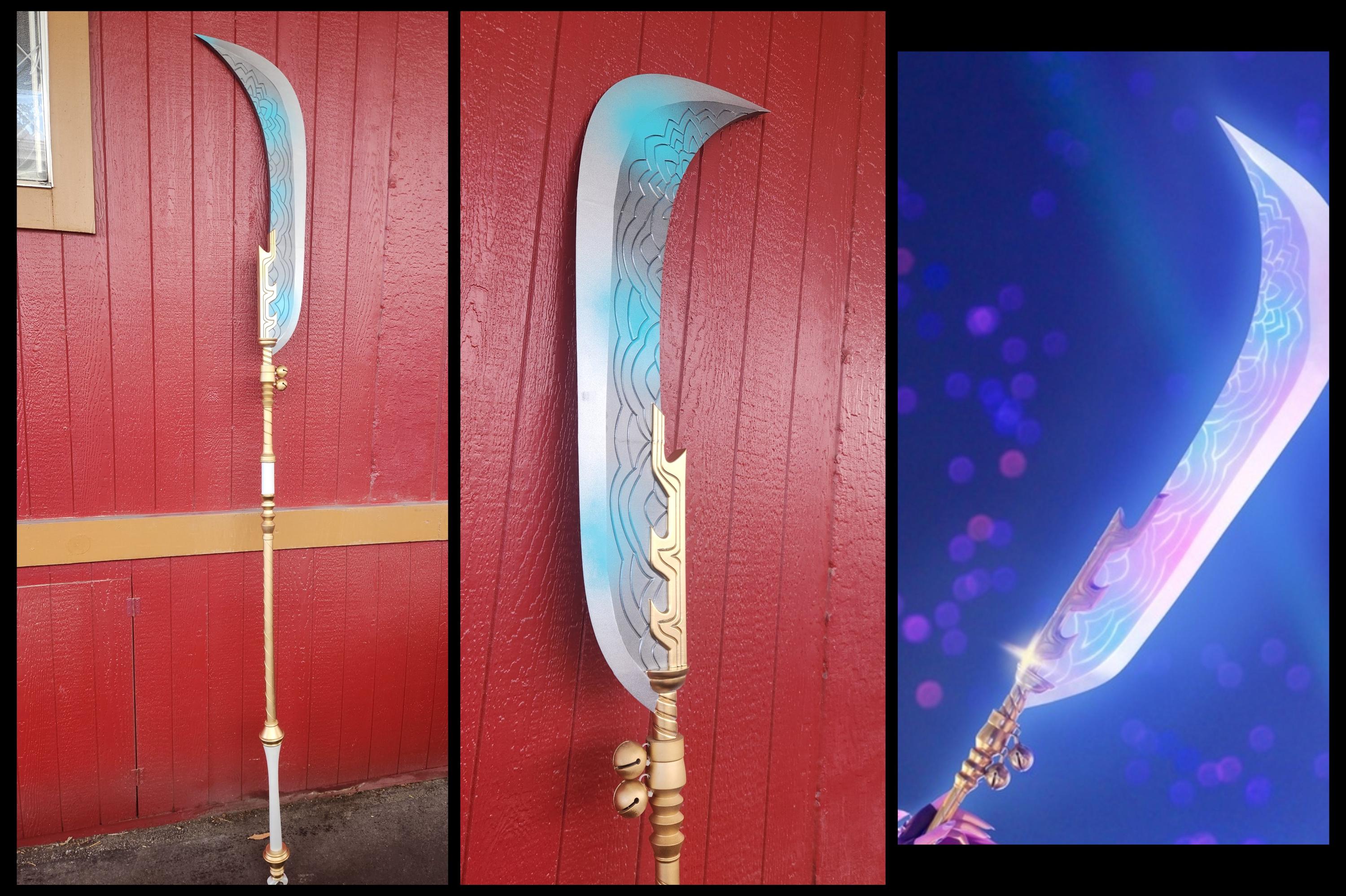 STL Files - Mira Kpop Demon Hunters Halberd - Etsy