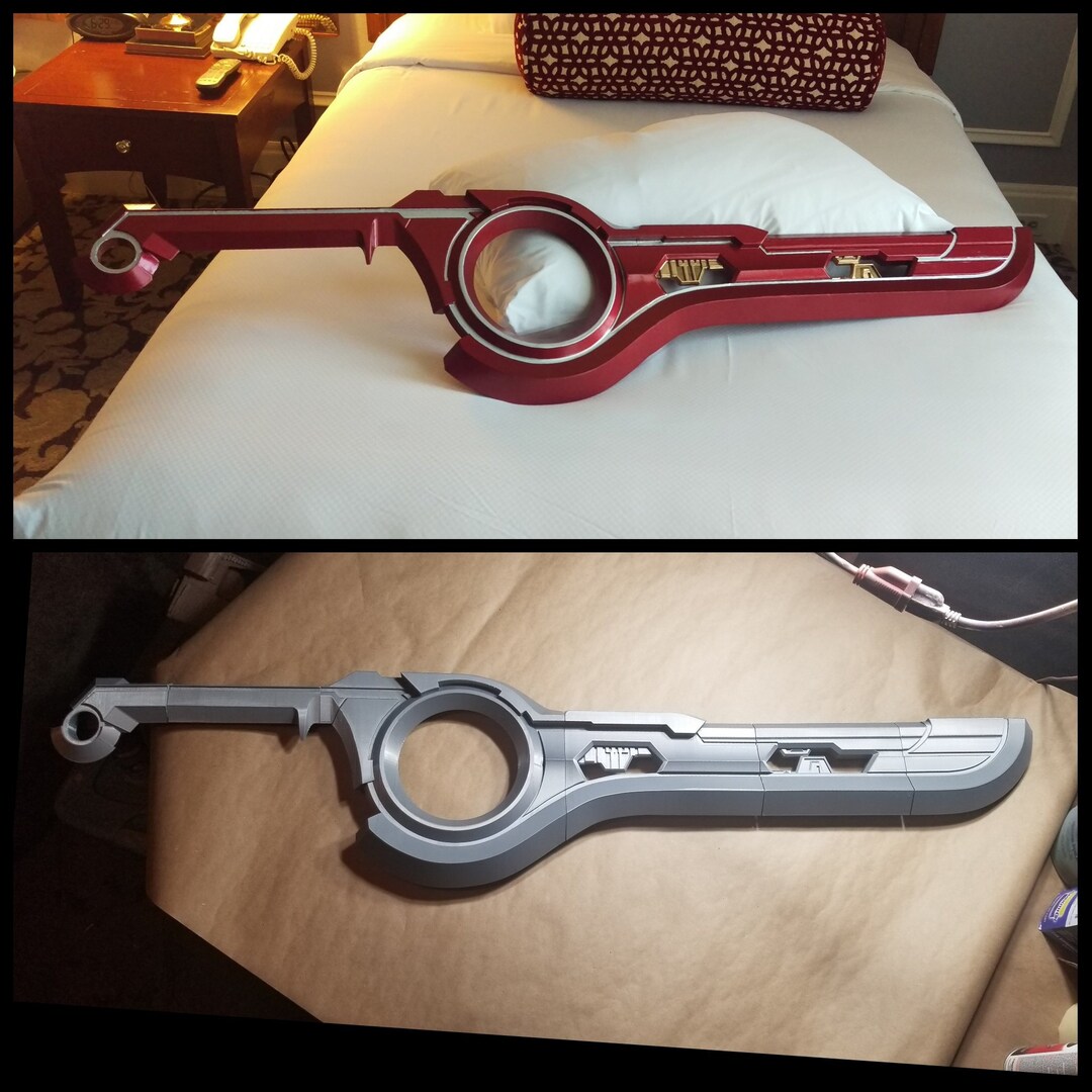 Xenoblade Monado 3D Printed Shulk Cosplay Prop Kit - Etsy