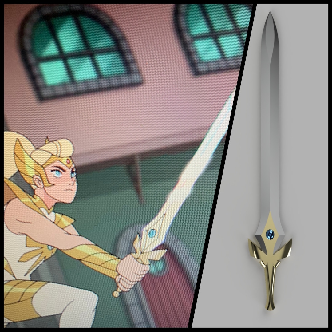 She-ra and the Princesses of Power Remade 3D Printed Sword Kit - Etsy