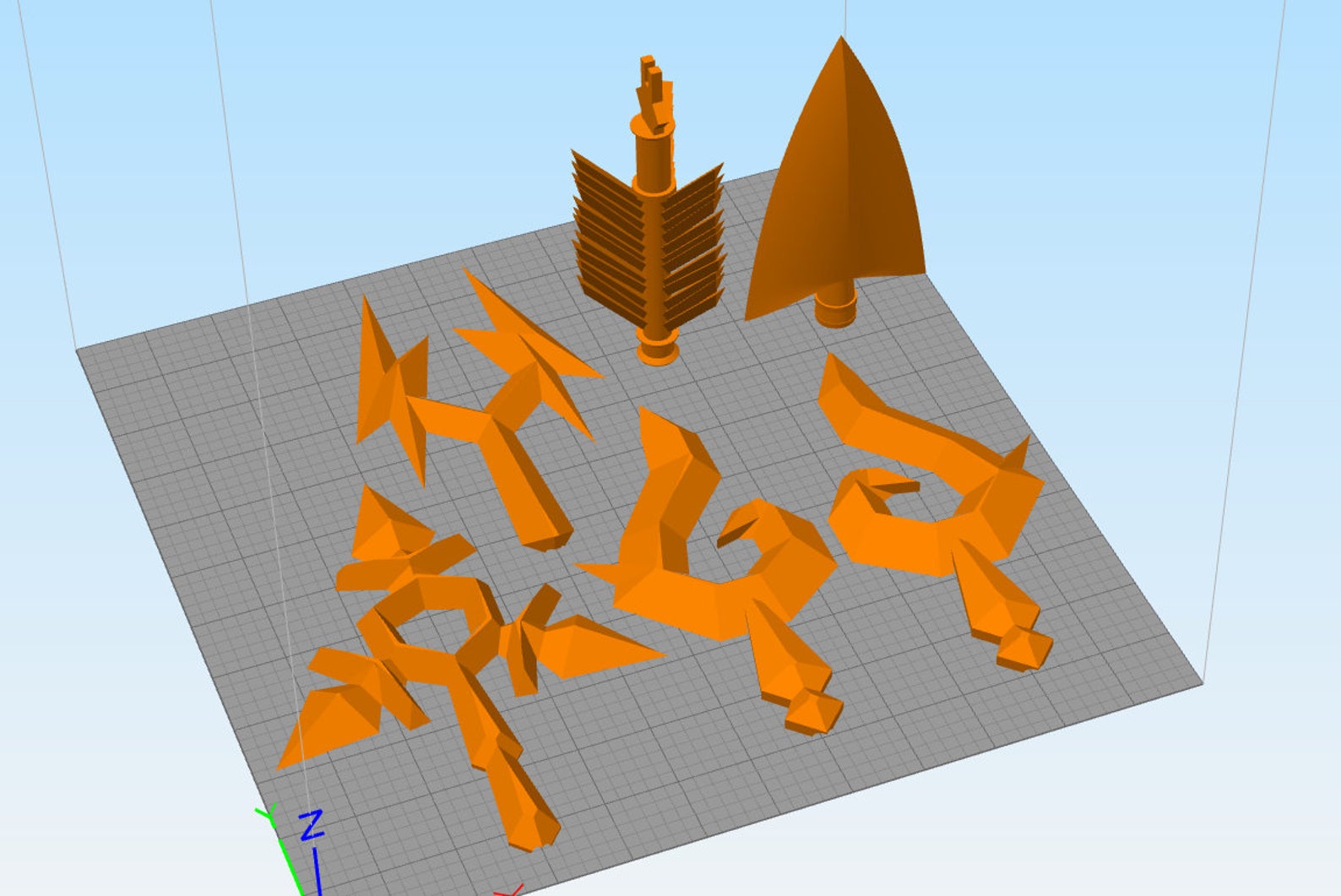 3D Files - Frost Arrow, Shock Arrow, Flame Arrow - Legend of Zelda - Etsy