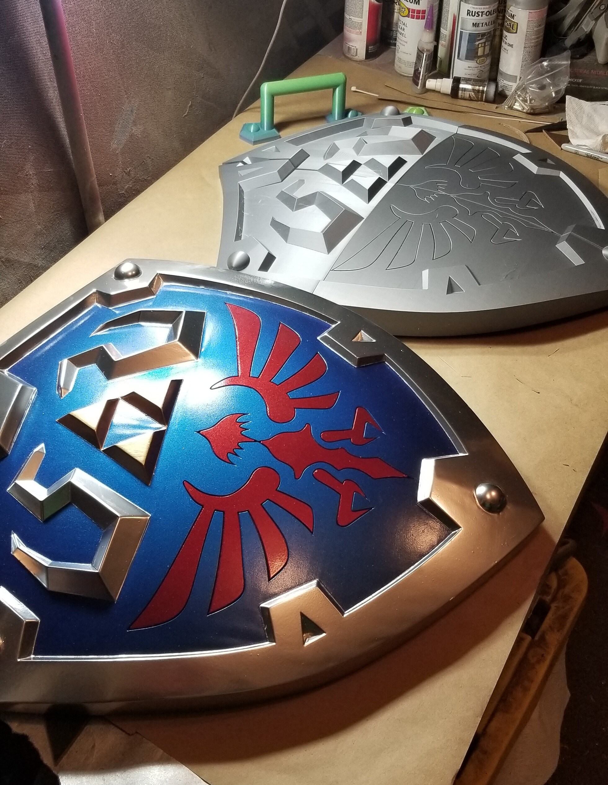 Hylian Shield 3D Printed Prop Kit for Link - Etsy UK