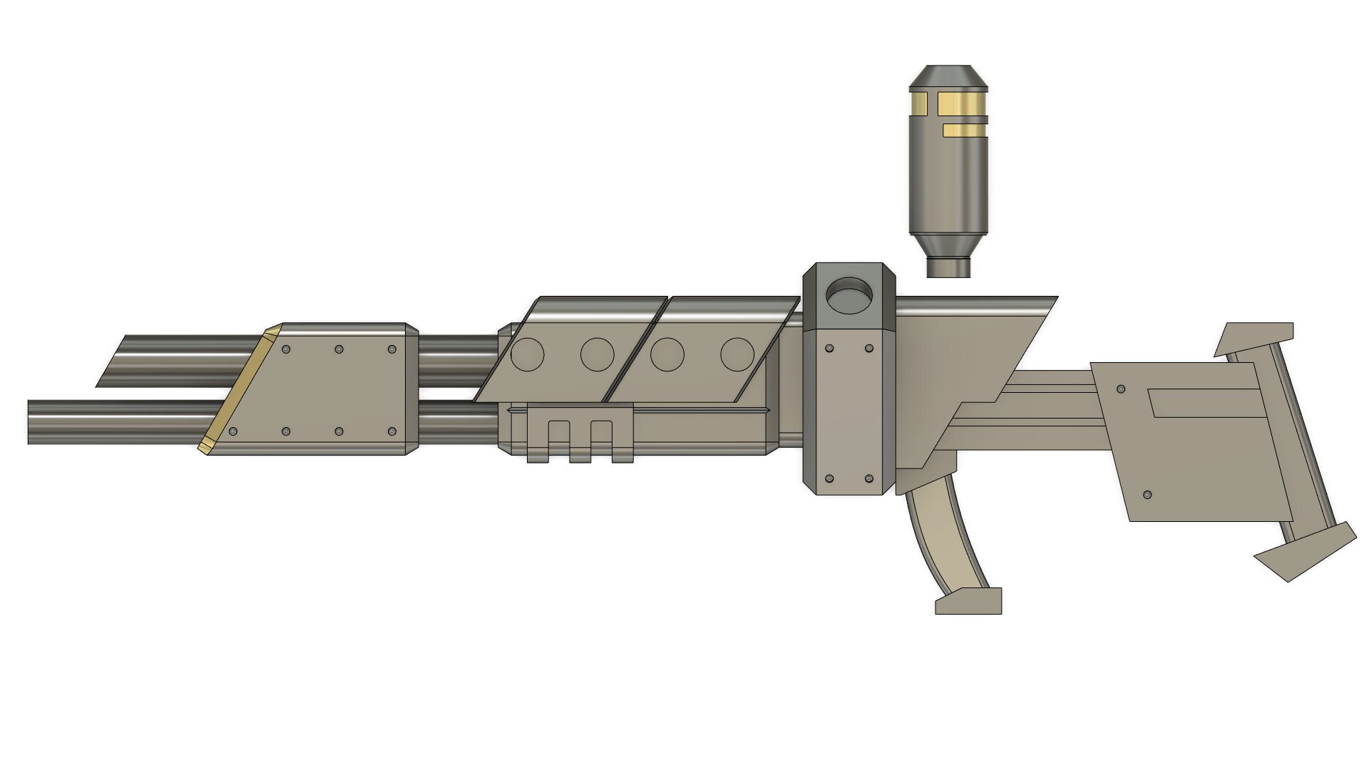 Jak Blaster 3D Printed Cosplay Prop Kit - Etsy