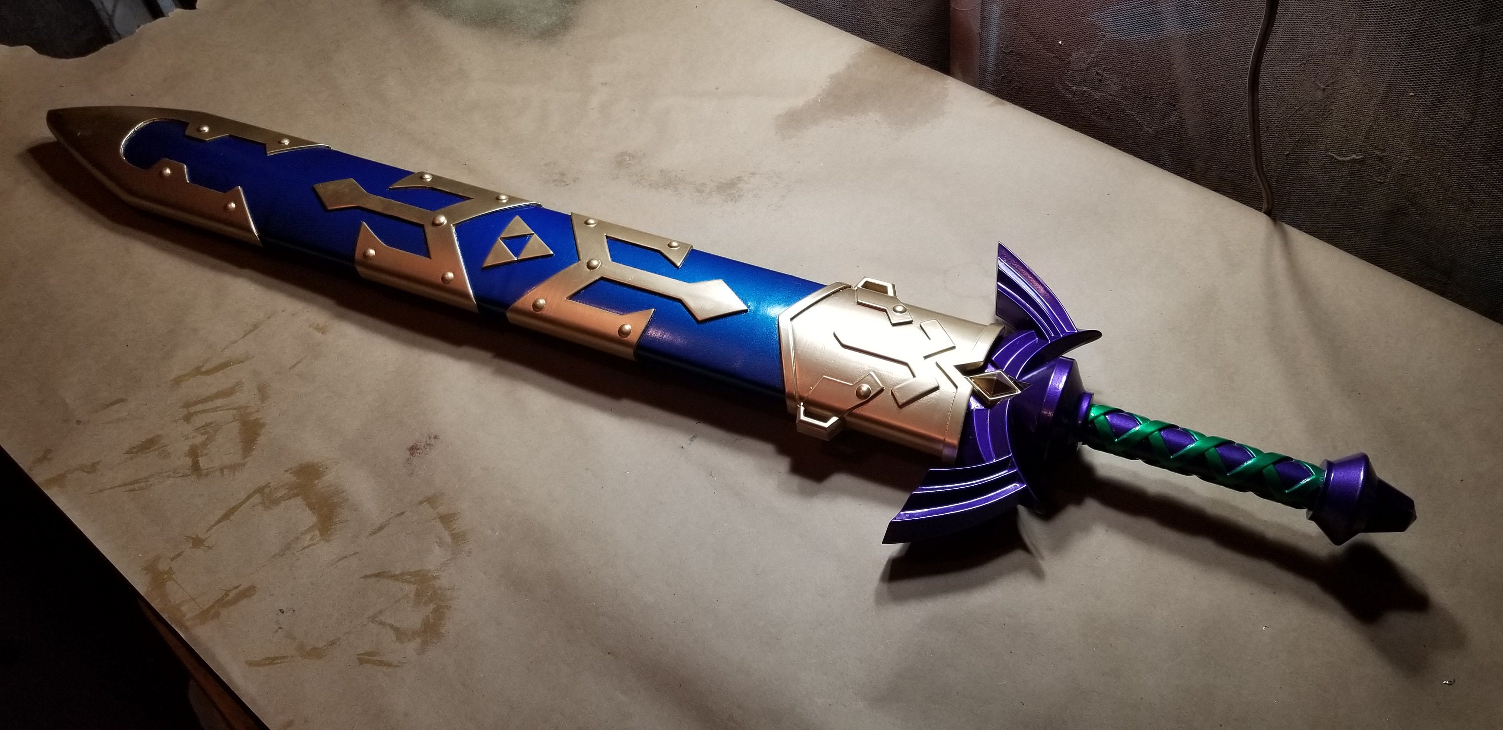 Master Sword & Sheath 3D Printed Prop Kit for Link Legend of - Etsy Ireland