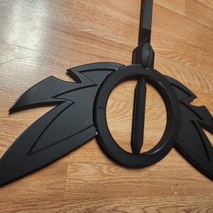 Lucifer Morningstar's Keyblade Hazbin Hotel Cosplay - Etsy