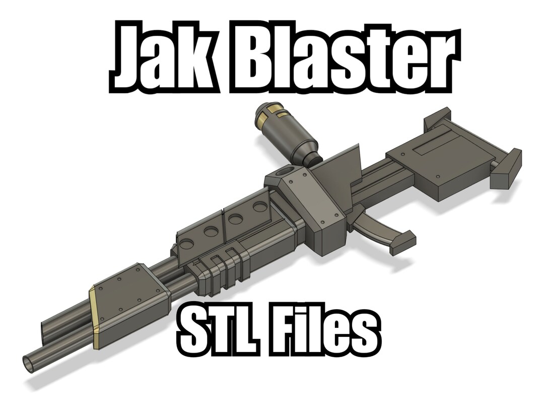 3D Files Jak Blaster - Etsy