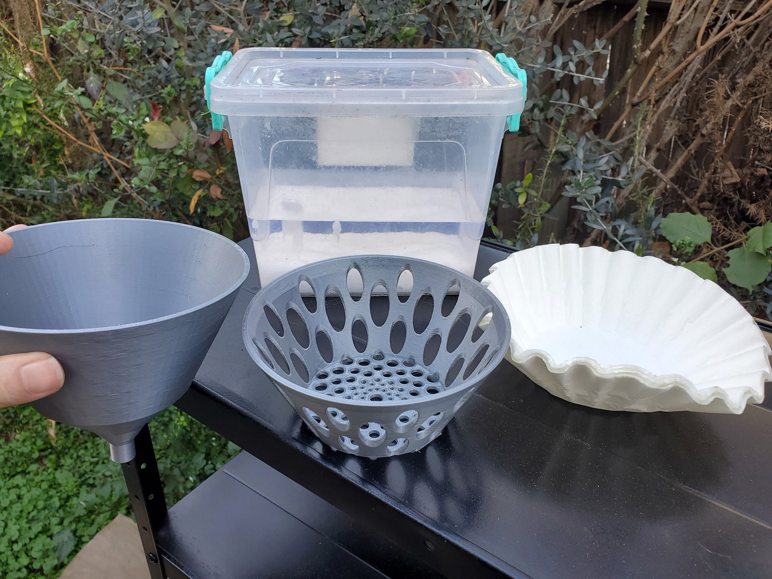 STL Files IPA Coffee Filter With Funnel - Etsy