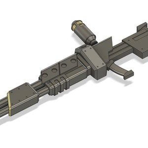 Jak Blaster 3D Printed Cosplay Prop Kit - Etsy