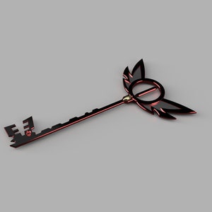 Lucifer Morningstar's Keyblade Hazbin Hotel Cosplay - Etsy