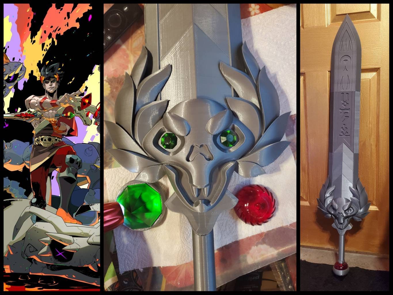 Zagreus Stygian Blade From Hades 3D Printed Kit - Etsy