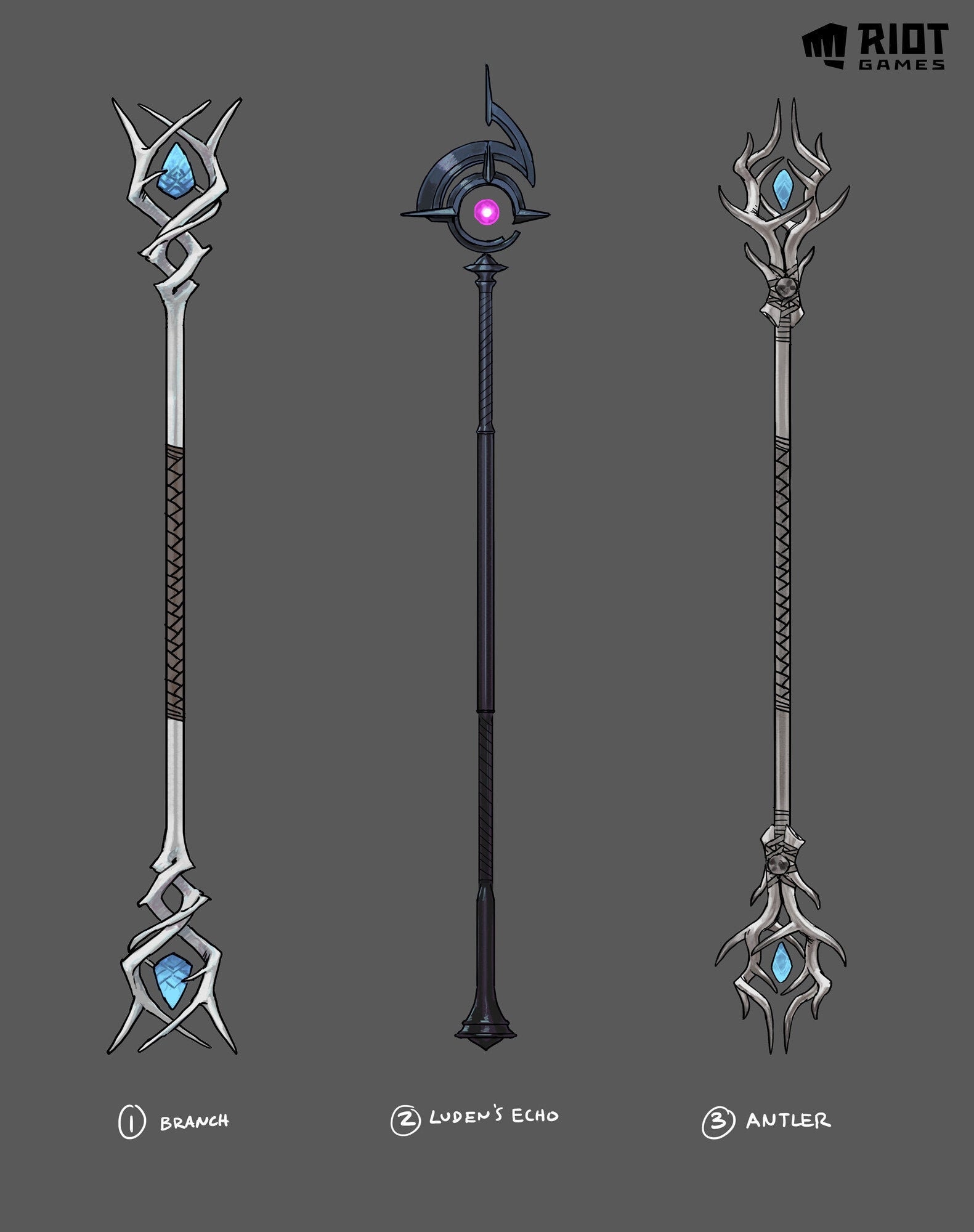 Lux Warriors Cinematic Branch Staff 3d Printed Kit - Etsy