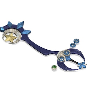 Midnight Blue / Phantom Green / Star Seeker Keyblade Kit - Etsy