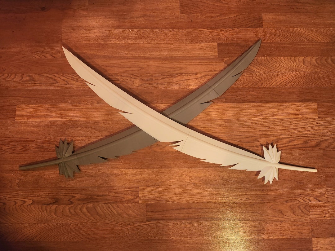 Hawks Swords Pair Cosplay Prop Kit - Etsy