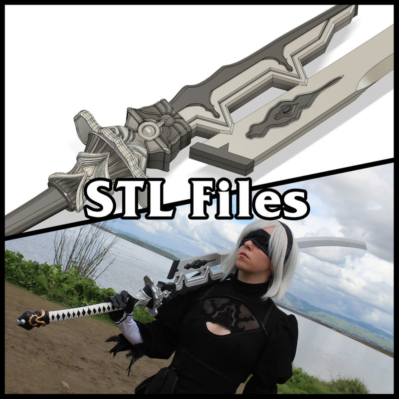 Nier Cosplay Weapons - Etsy