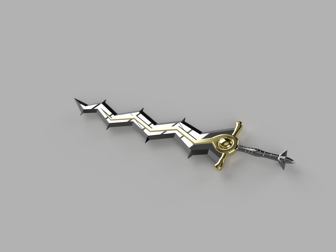 Robin Levin Sword 3D Printed Kit From Fire Emblem - Etsy