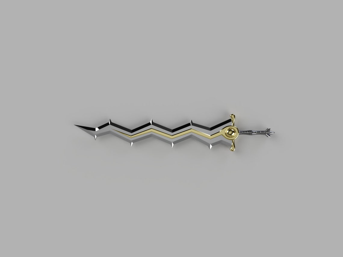 Robin Levin Sword 3D Printed Kit From Fire Emblem - Etsy