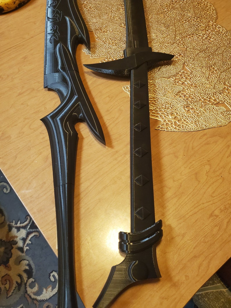 Dual Yone Swords 3d Printed Kit From League of Legends - Etsy