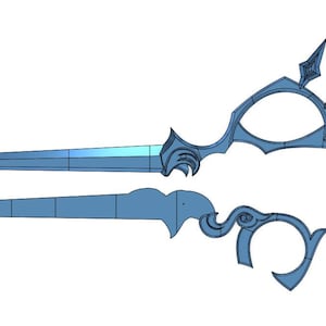 Gwen's Scissors 77" 3d Printed Kit - Etsy