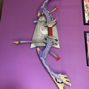 Revali Great Eagle Bow & Arrows Kit From Breath of the Wild - Etsy