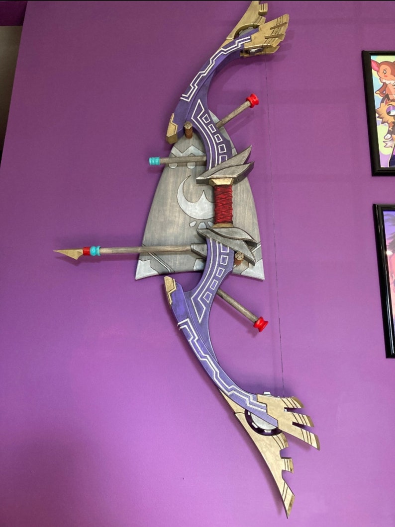 Revali Great Eagle Bow & Arrows Kit From Breath of the Wild - Etsy