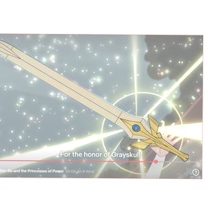 She-ra and the Princesses of Power Remade 3D Printed Sword Kit - Etsy