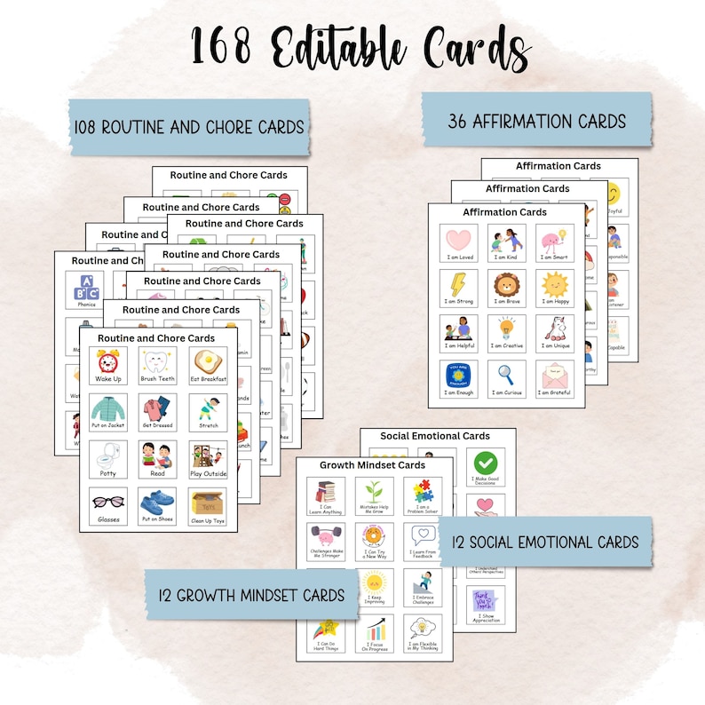 Daily Routine Chart, Visual Schedule, Chore Chart, ADHD, Autism, Daily ...