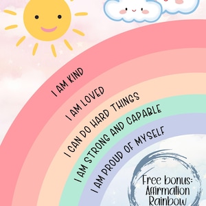 Educational Posters for Kids, Set of 12 Empathy and Kindness Posters ...