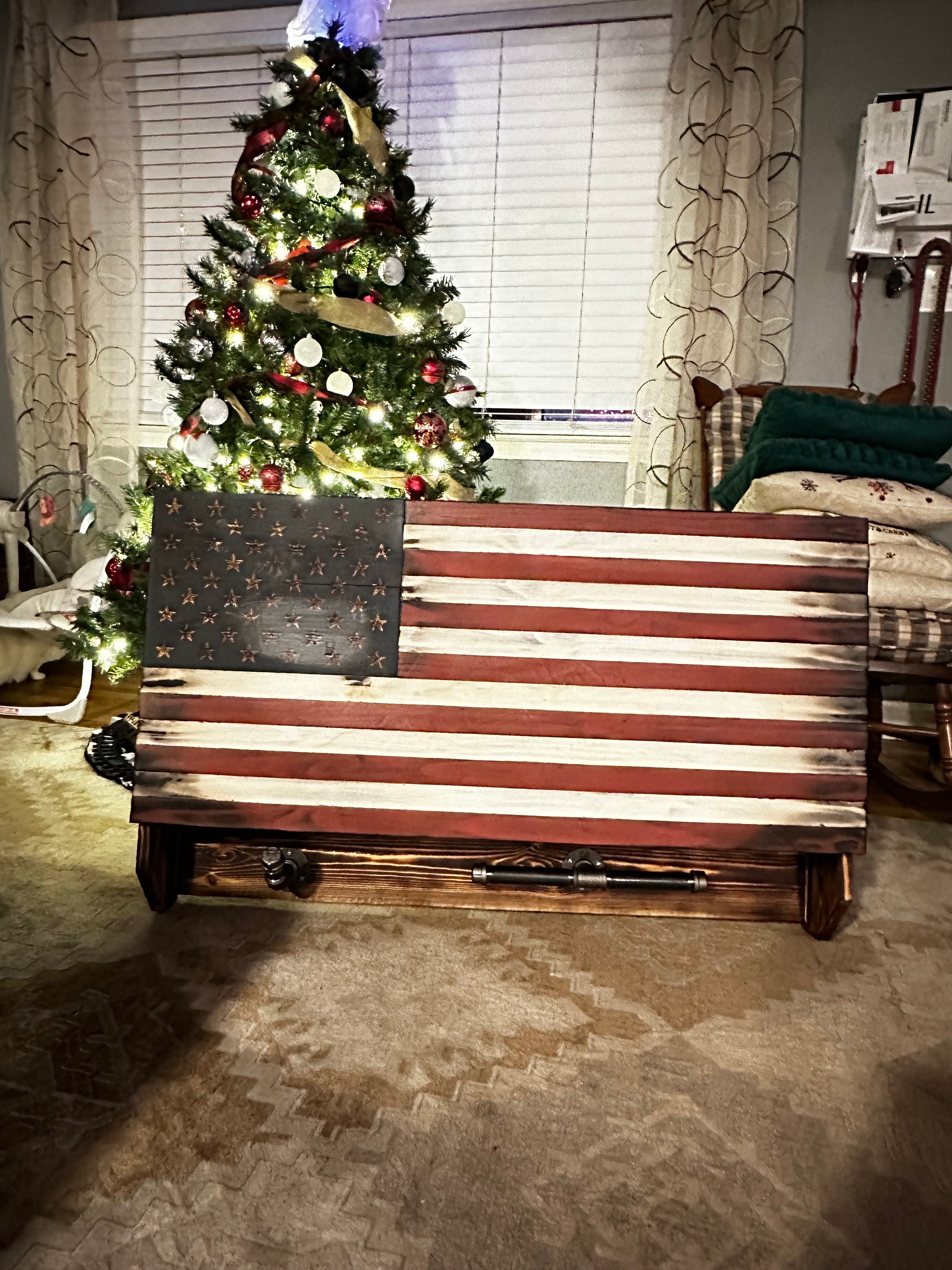 American Flag Concealment Gun Case - Etsy