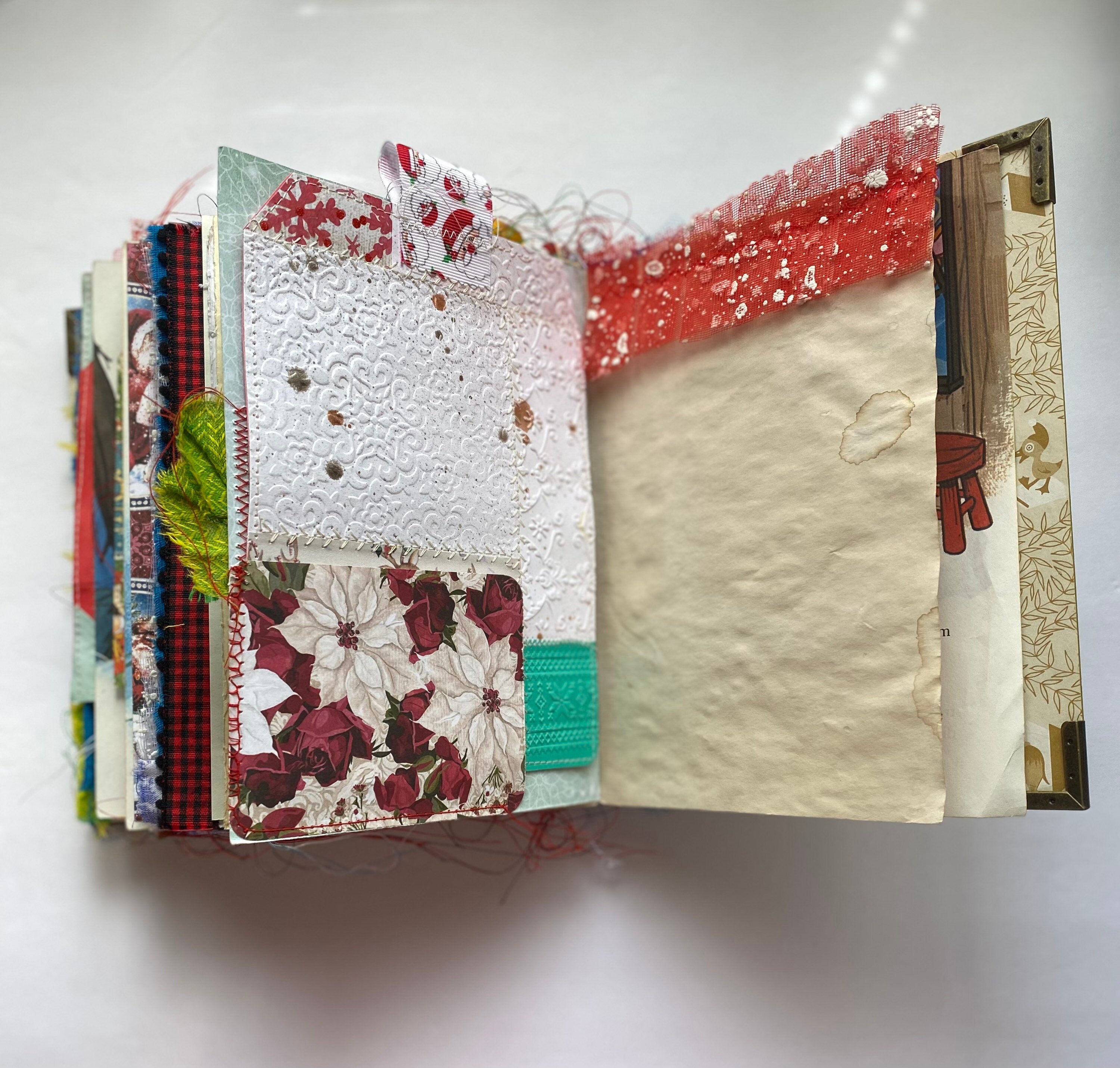 Rudolph the Red Nose Rain Deer, Christmas Junk Journal, Little Golden ...