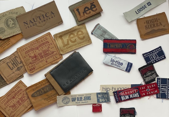Leather Jeans Tag